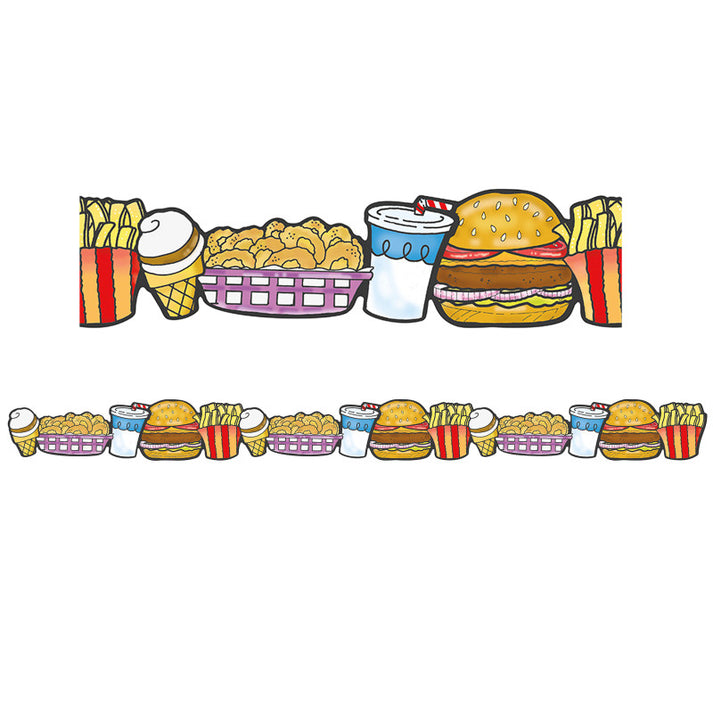 Fast Food Border – McGregor's Teacher Supplies