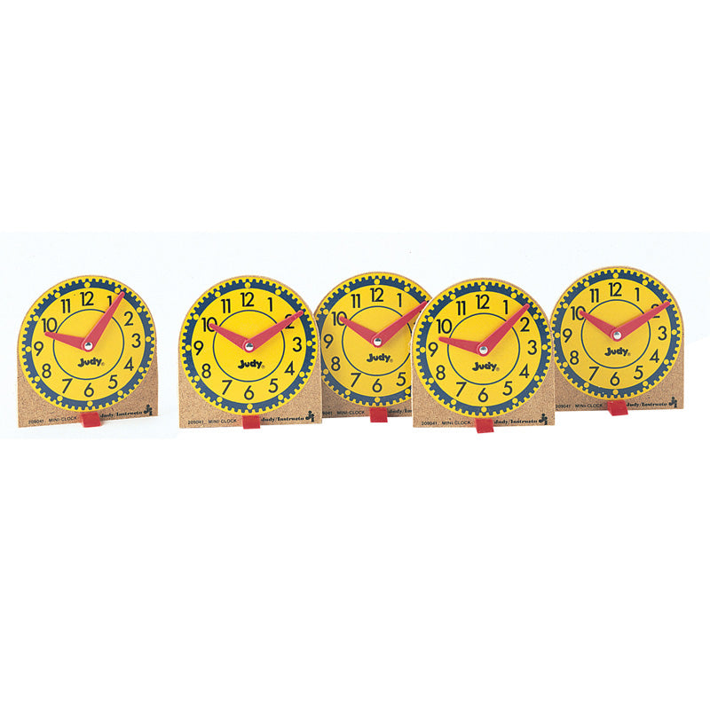 ORIGINAL MINI CLOCKS 12-PK WOOD – McGregor's Teacher Supplies