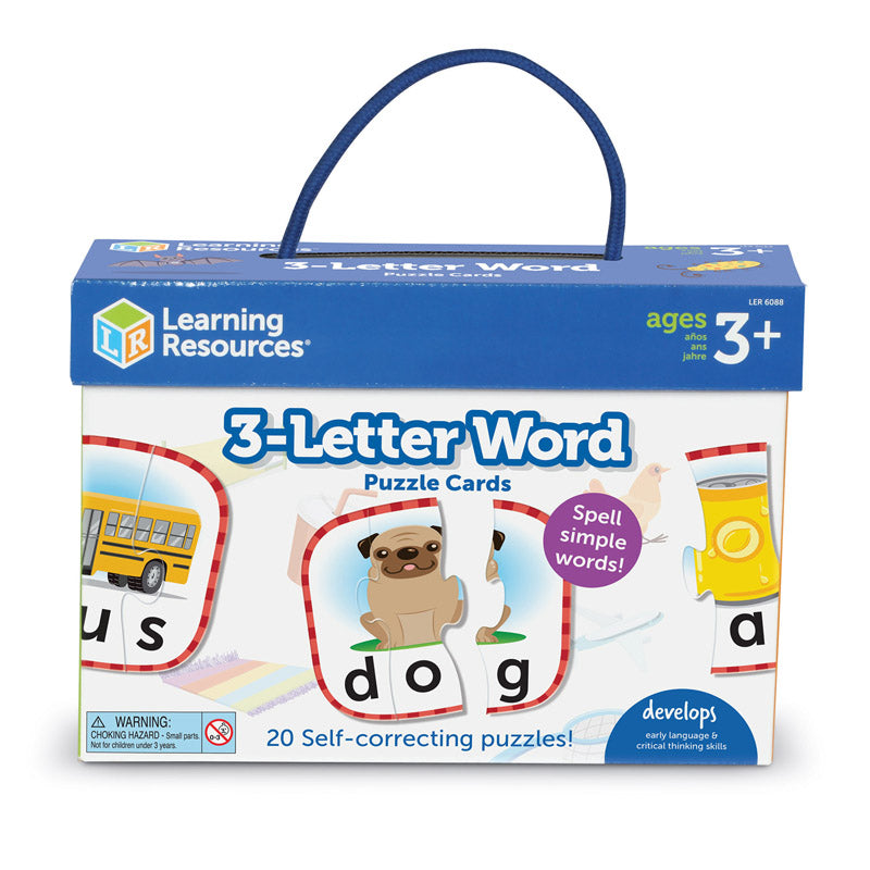 3-LETTER WORD PUZZLE CARDS – McGregor's Teacher Supplies